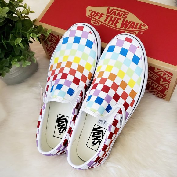 Vans | Shoes | Vans Classic Checkerboard Slipon | Poshmark